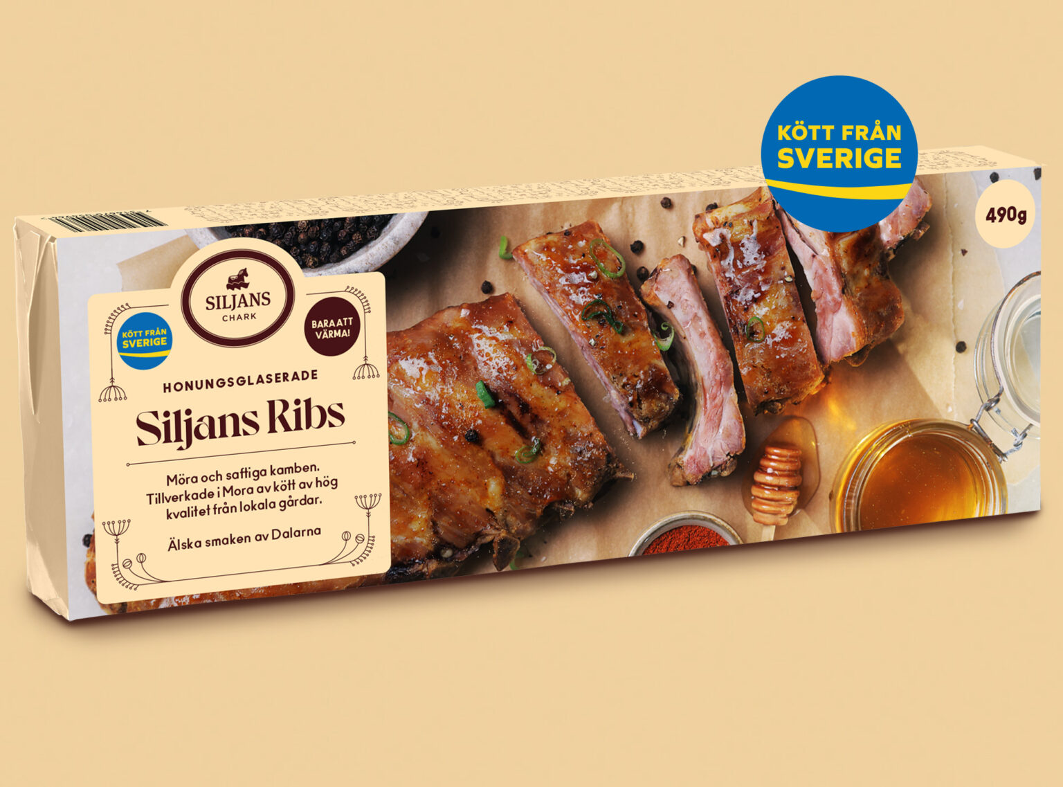 Siljans Ribs, honung - Siljans Chark